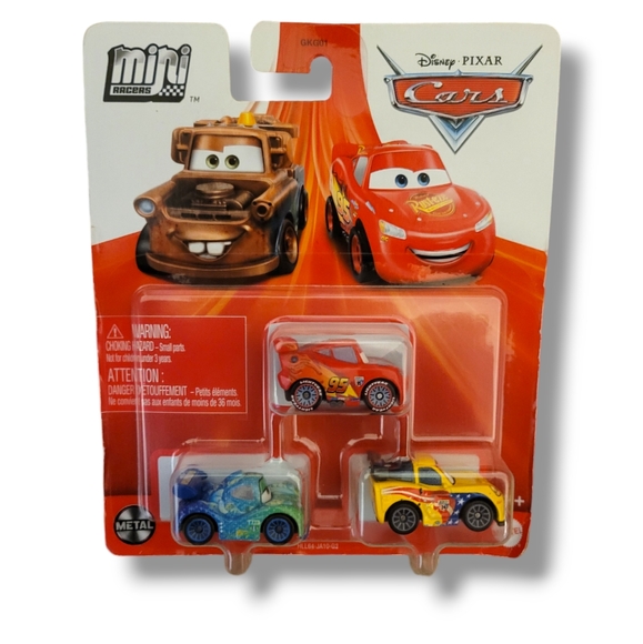 Disney | Toys | Pixar Cars Mini Racers Metal Lightning Jeff Gorvette ...